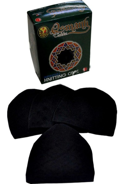 İhvan Namaz Takkesi Dantel Siyah (Düzinesi)