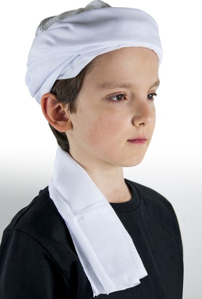 İhvan Dolama Sarık Bezi - Beyaz