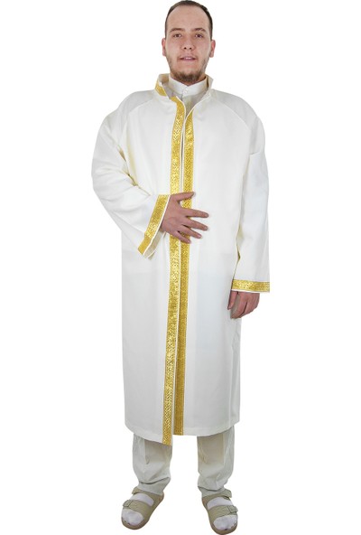 İhvan Imam Cübbesi - Namaz Cübbesi - Erkek Namaz Elbisesi İhvan Imam Cübbesi - Namaz Cübbesi - Erkek Namaz Elbisesi