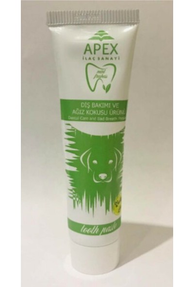 Apex Köpek Diş Bakımı ve Ağız Kokusu Macun 100 gr D Vitamini Apex Köpek Diş Bakımı ve Ağız Kokusu Macun 100 gr D Vitamini