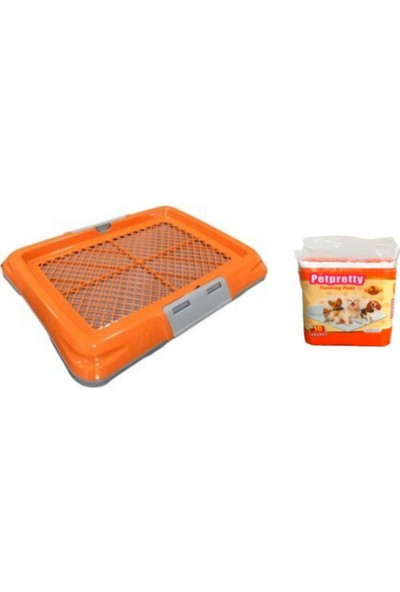 Gnd Köpek Tuvalet Eğitim Pedi Tablası 61 x 46 x 9 cm 10'lu Bez Hediyeli Gnd Köpek Tuvalet Eğitim Pedi Tablası 61 x 46 x 9 cm 10'lu Bez Hediyeli