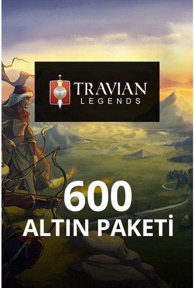 Travian 600 Altın Paketi Travian 600 Altın Paketi