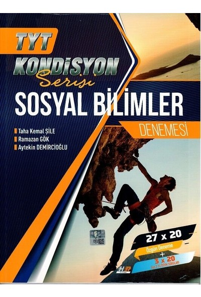 Hız ve Renk Yayınları TYT Sosyal Bilimler Kondisyon Serisi 27 x 20 Denemesi - Ramazan Gök Hız ve Renk Yayınları TYT Sosyal Bilimler Kondisyon Serisi 27 x 20 Denemesi - Ramazan Gök