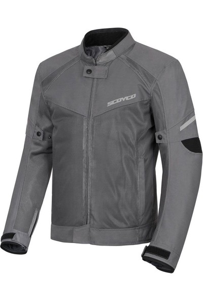 Scoyco JK118 Göğüs Korumalı Yazlık Mont Gri Scoyco JK118 Göğüs Korumalı Yazlık Mont Gri