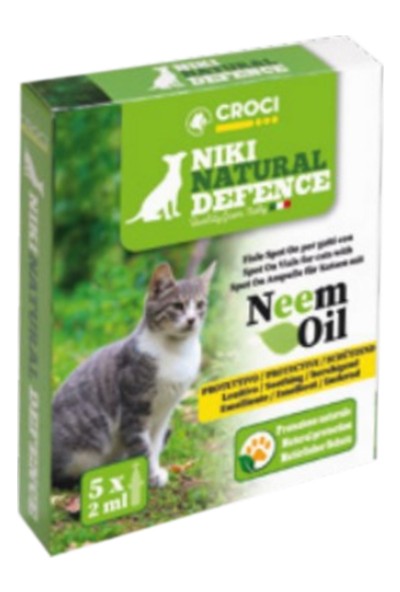 Croci Kedi Parazit Önleyici Yağ 5X2ML Croci Kedi Parazit Önleyici Yağ 5X2ML