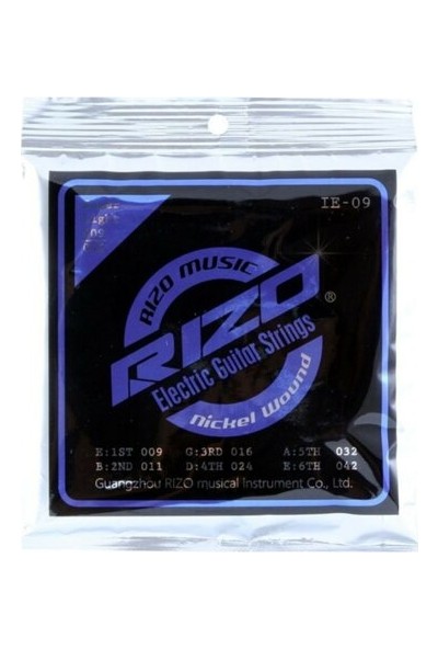 Rizo IE09 Elektro Gitar Teli