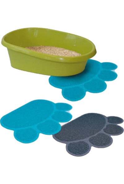 Croci Pati Şekilli Kedi Tuvalet Paspası 40X30 cm Croci Pati Şekilli Kedi Tuvalet Paspası 40X30 cm