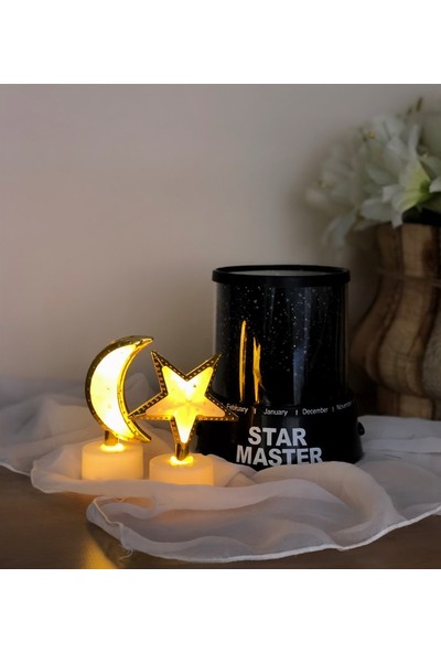 İstoc Toptan Star Master ve Mini Ay ve Yıldz Gece Lambası İstoc Toptan Star Master ve Mini Ay ve Yıldz Gece Lambası