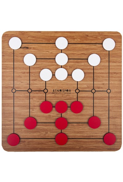 Dokuz Taş Üç Taş Akıl Oyunu 9 Taş / 3 Taş Akıl Oyunu Dokuz Taş Üç Taş Akıl Oyunu 9 Taş / 3 Taş Akıl Oyunu