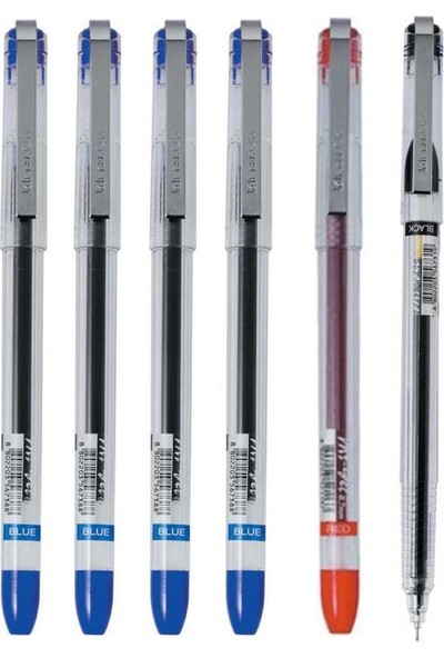 Dong-A My-Gel Iğne Uçlu Kalem 0,5 mm 4 Mavi 1 Siyah 1 Kırmızı Dong-A My-Gel Iğne Uçlu Kalem 0,5 mm 4 Mavi 1 Siyah 1 Kırmızı