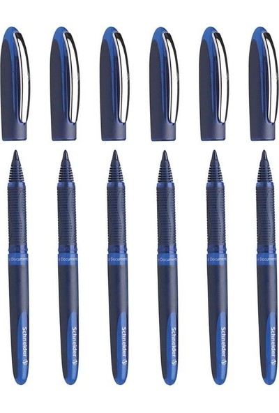 Schneider One Business 0,6 mm Roller Imza Kalemi Mavi 6 Adet Schneider One Business 0,6 mm Roller Imza Kalemi Mavi 6 Adet