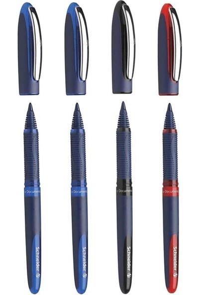 Schneider One Business 0,6 mm Roller Imza Kalemi 2 Mavi 1 Kırmızı 1 Siyah Schneider One Business 0,6 mm Roller Imza Kalemi 2 Mavi 1 Kırmızı 1 Siyah