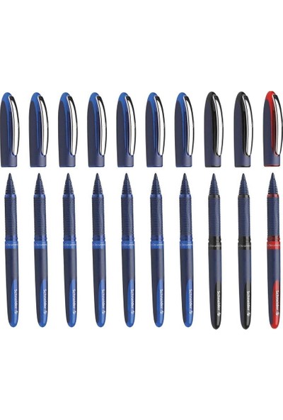 Schneider One Business 0,6 mm Roller Imza Kalemi 7 Mavi 2 Siyah 1 Kırmızı Schneider One Business 0,6 mm Roller Imza Kalemi 7 Mavi 2 Siyah 1 Kırmızı