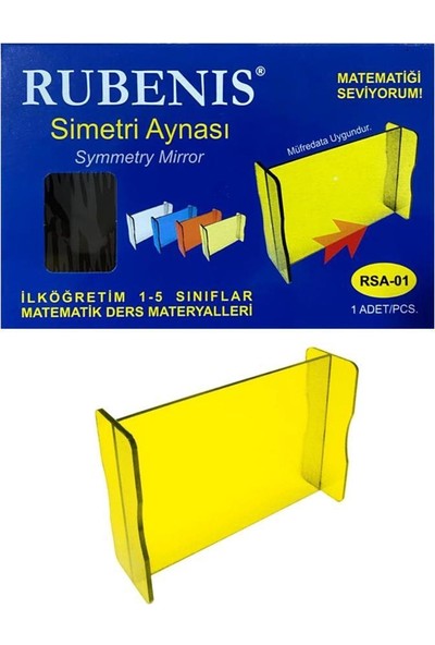 Rubenis Simetri Aynası Müfredata Uygundur Mamematik Materyali