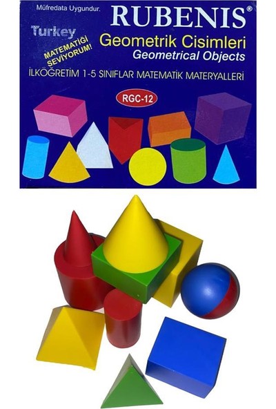 Rubenis Geometrik Cisimler Müfredata Uygundur Mamematik Materyali
