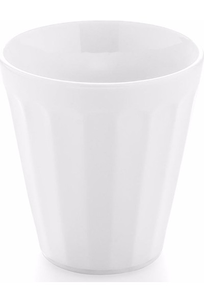 Güral Porselen Beyaz Diş Fırçalık 8 cm GR08SB00