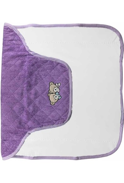 Alez Özellikli Alt Açma Bezi Ayıcıklı Lila