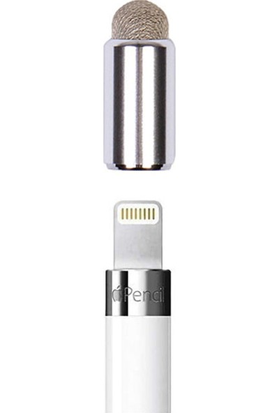 Microcase Apple Pencil Için 2in1 Şarj Kapağı ve Dokunmatik Kalem - Metal Gövde Nano Uç - AL2541 Microcase Apple Pencil Için 2in1 Şarj Kapağı ve Dokunmatik Kalem - Metal Gövde Nano Uç - AL2541
