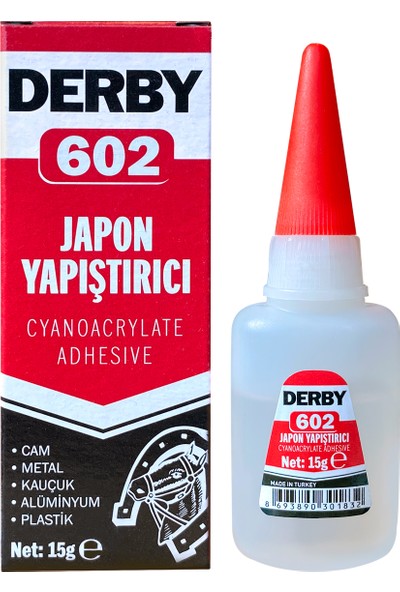 Derby 602 15Gr Japon Yapıştırıcı Derby 602 15Gr Japon Yapıştırıcı