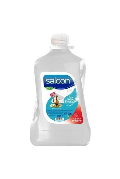 Saloon Sıvı Sabun Beyaz Sabun Kokulu 3,6 Lt