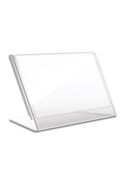 L Tipi A7 Pleksi Föylük Broşürlük-Yatay A7 Föylük 20'li L Tipi A7 Pleksi Föylük Broşürlük-Yatay A7 Föylük 20'li