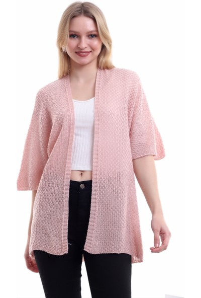 Lebuas Yarasa Kol Ince Triko Hırka