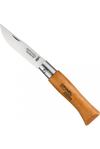 Opinel No 4 Ahşap Saplı Karbon Çelik Çakı Opinel No 4 Ahşap Saplı Karbon Çelik Çakı