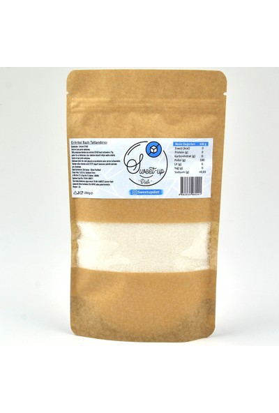 Eritritol Bazlı Tatlandırıcı 500 gr (Pudra Formunda) Eritritol Bazlı Tatlandırıcı 500 gr (Pudra Formunda)