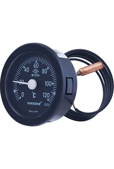 Pakkens Çay Makinesi ve Kazan Termometresi, Sıcaklık Göstergesi 0/+120 °c 1mt. Pakkens Çay Makinesi ve Kazan Termometresi, Sıcaklık Göstergesi 0/+120 °c 1mt.