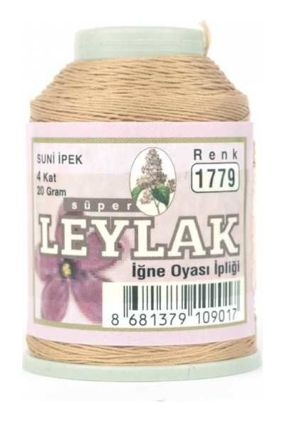 Leylak 20 Gr. Suni Ipek (4 Kat Iğne Oyası Ipliği) 1779 Leylak 20 Gr. Suni Ipek (4 Kat Iğne Oyası Ipliği) 1779