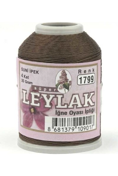 Leylak 20 Gr. Suni Ipek (4 Kat Iğne Oyası Ipliği) 1799