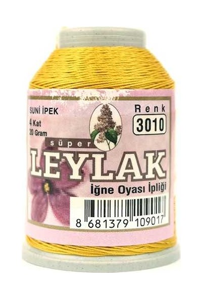 Leylak 20 Gr. Suni Ipek (4 Kat Iğne Oyası Ipliği) 3010 Leylak 20 Gr. Suni Ipek (4 Kat Iğne Oyası Ipliği) 3010
