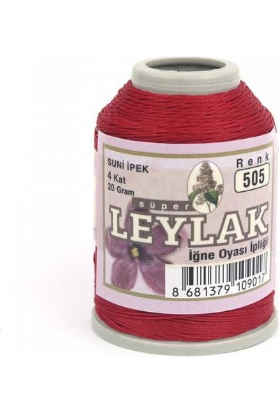 Leylak 20 Gr. Suni Ipek (4 Kat Iğne Oyası Ipliği) 0505 Leylak 20 Gr. Suni Ipek (4 Kat Iğne Oyası Ipliği) 0505