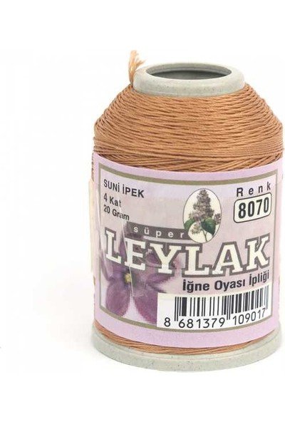 Leylak 20 Gr. Suni Ipek (4 Kat Iğne Oyası Ipliği) 8070 Leylak 20 Gr. Suni Ipek (4 Kat Iğne Oyası Ipliği) 8070