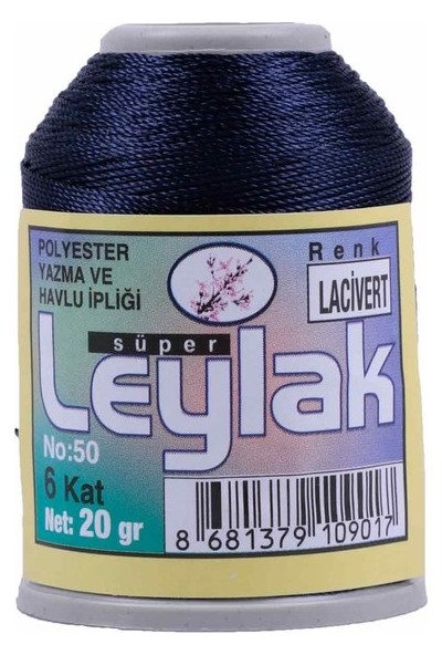 Leylak Oya ve Dantel Ipi Lacivert