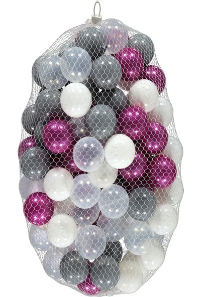 Civil Civil Toys 6 cm 100 Lü Havuz Topu Mürdüm