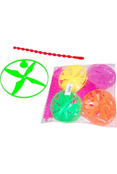 CN Ticaret 4 Adet Ufo Pervane Oyuncak Fırfır