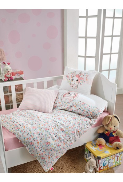 Cotton Box Bebek Nevresim Takımı - Bunny Pembe