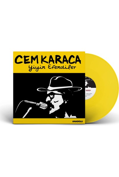 Cem Karaca - Yiyin Efendiler (Sınırlı Sayıda Sarı Renkli Lp) (Plak)