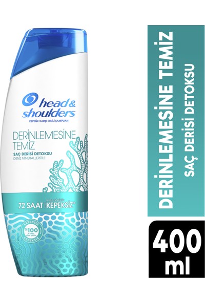 Head&Shoulders Derinlemesine Temiz Saç Derisi Detoksu 400 ml Head&Shoulders Derinlemesine Temiz Saç Derisi Detoksu 400 ml