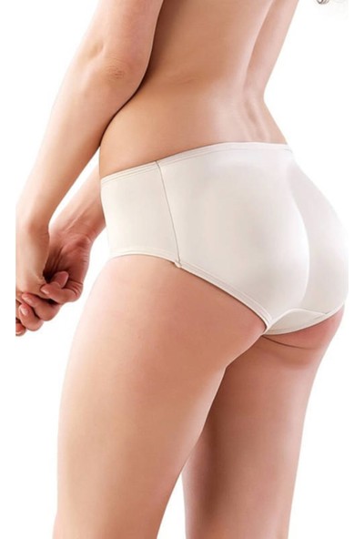 Langona Kadın Ten Popoyu Büyük Gösteren Silikonlu Külot