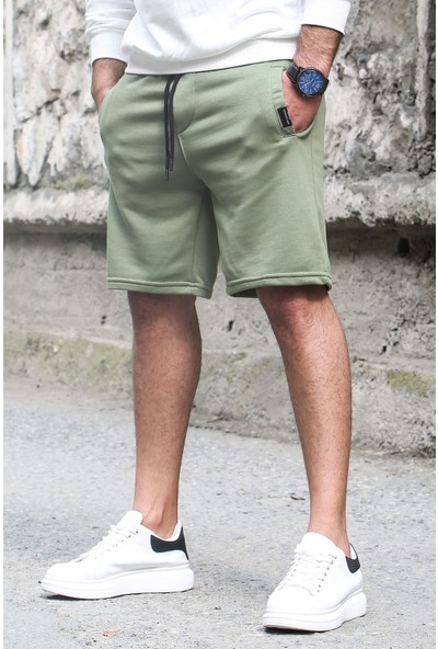 Madmext Haki Erkek Regular Fit Şort 4842 Madmext Haki Erkek Regular Fit Şort 4842