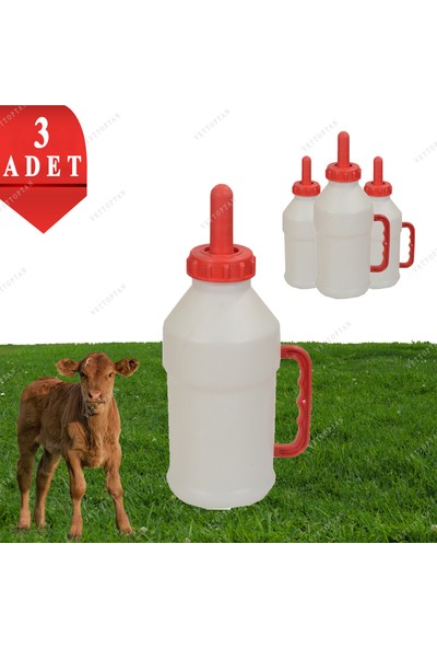 Marka Sida Buzağı Biberon Dana Süt Biberonu 2.5 Litre 3 Adet Büyükbaş Inek Sığır Yavrusu Için Marka Sida Buzağı Biberon Dana Süt Biberonu 2.5 Litre 3 Adet Büyükbaş Inek Sığır Yavrusu Için
