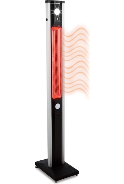 Blumfeldt Aspire 1800 W Lambalı Infrared Isıtıcı Blumfeldt Aspire 1800 W Lambalı Infrared Isıtıcı