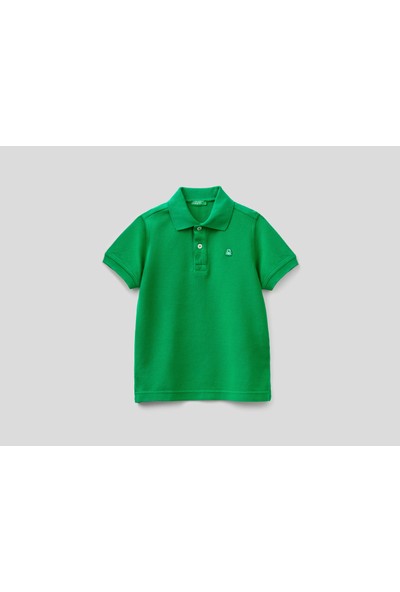 United Colors Of Benetton Logo Pike Polo T-Shirt United Colors Of Benetton Logo Pike Polo T-Shirt