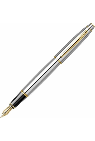 Scrikss İsminize Özel Dolmakalem 35 Gold Krom