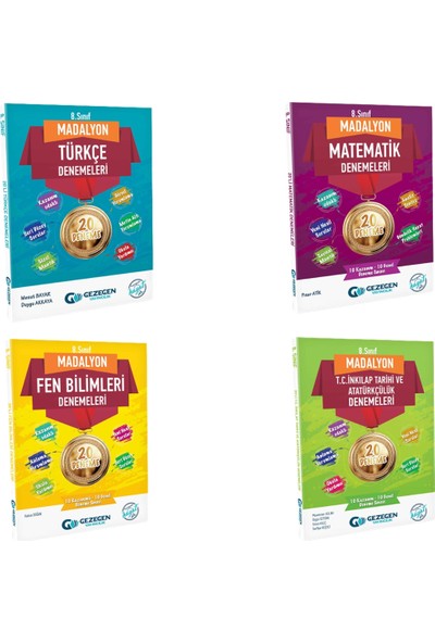 Gezegen Yayıncılık 8. Sınıf Deneme Seti Yeni Mtfi