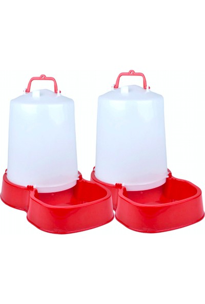 Boranın Çiftliği Otomatik Kedi Köpek Mama ve Su Kabı 1+1 12LT Boranın Çiftliği Otomatik Kedi Köpek Mama ve Su Kabı 1+1 12LT