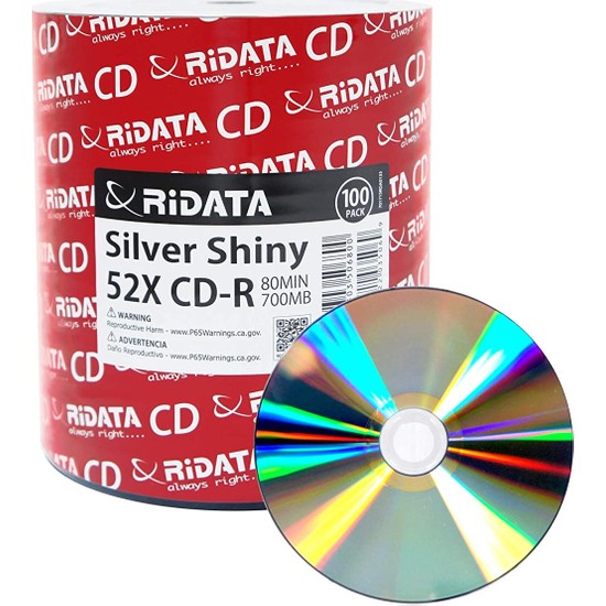 Ridata Cd-R Evet 52X700MB Pakette 50 Adet Bulunur Fiyatı