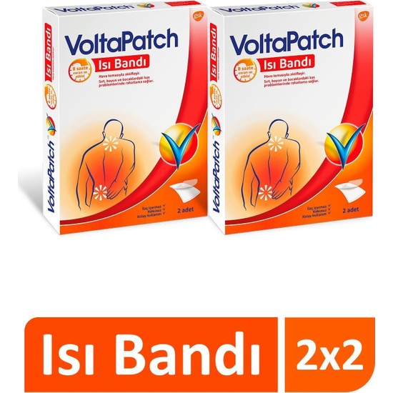 Voltapatch Isı Bandı 4'lü Paket Fiyatı - Taksit Seçenekleri